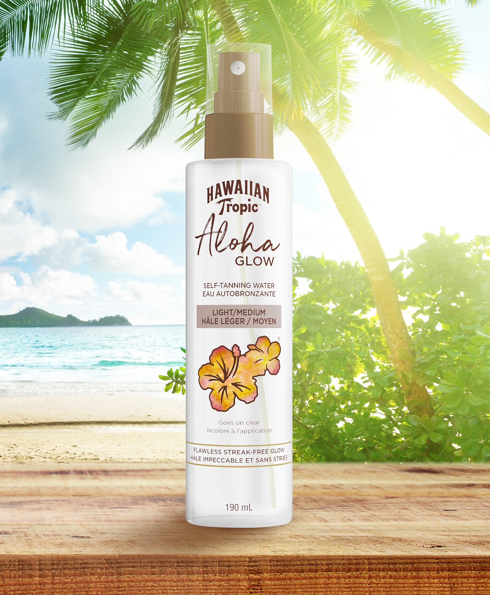 Hawaiian Tropic Aloha Glow Self-Tanning Water – Hawaiian Tropic CA